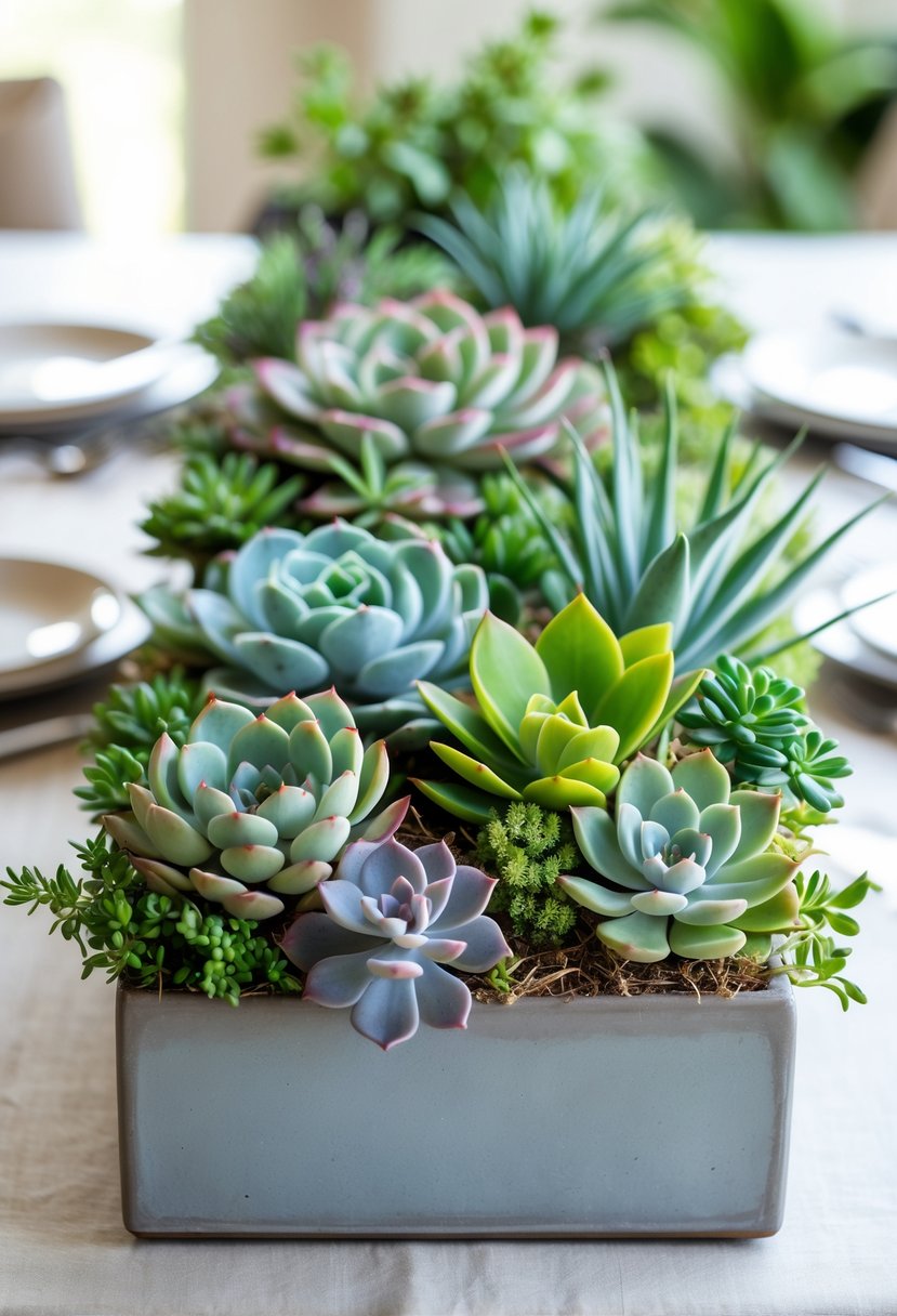 17 Fresh Greenery Table Centerpiece Ideas - WithLoveLive