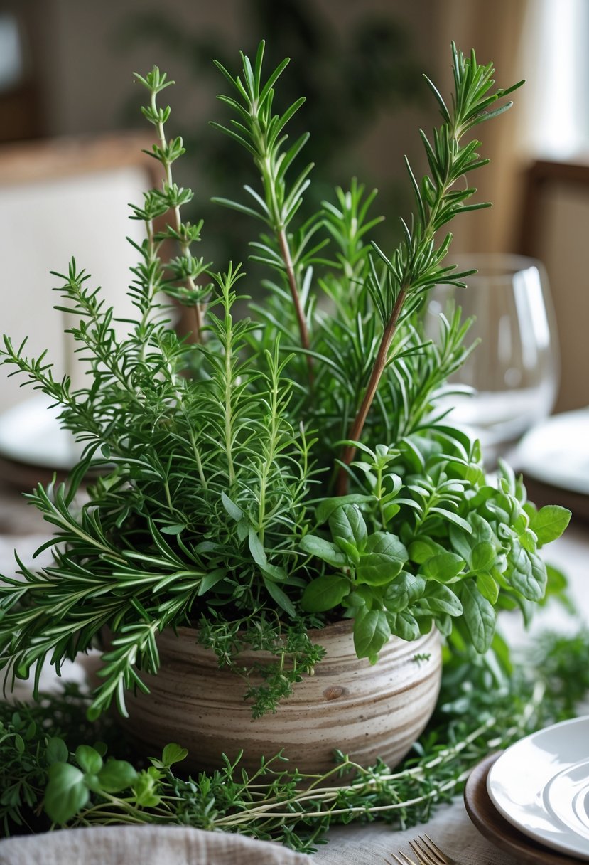 17 Fresh Greenery Table Centerpiece Ideas - WithLoveLive