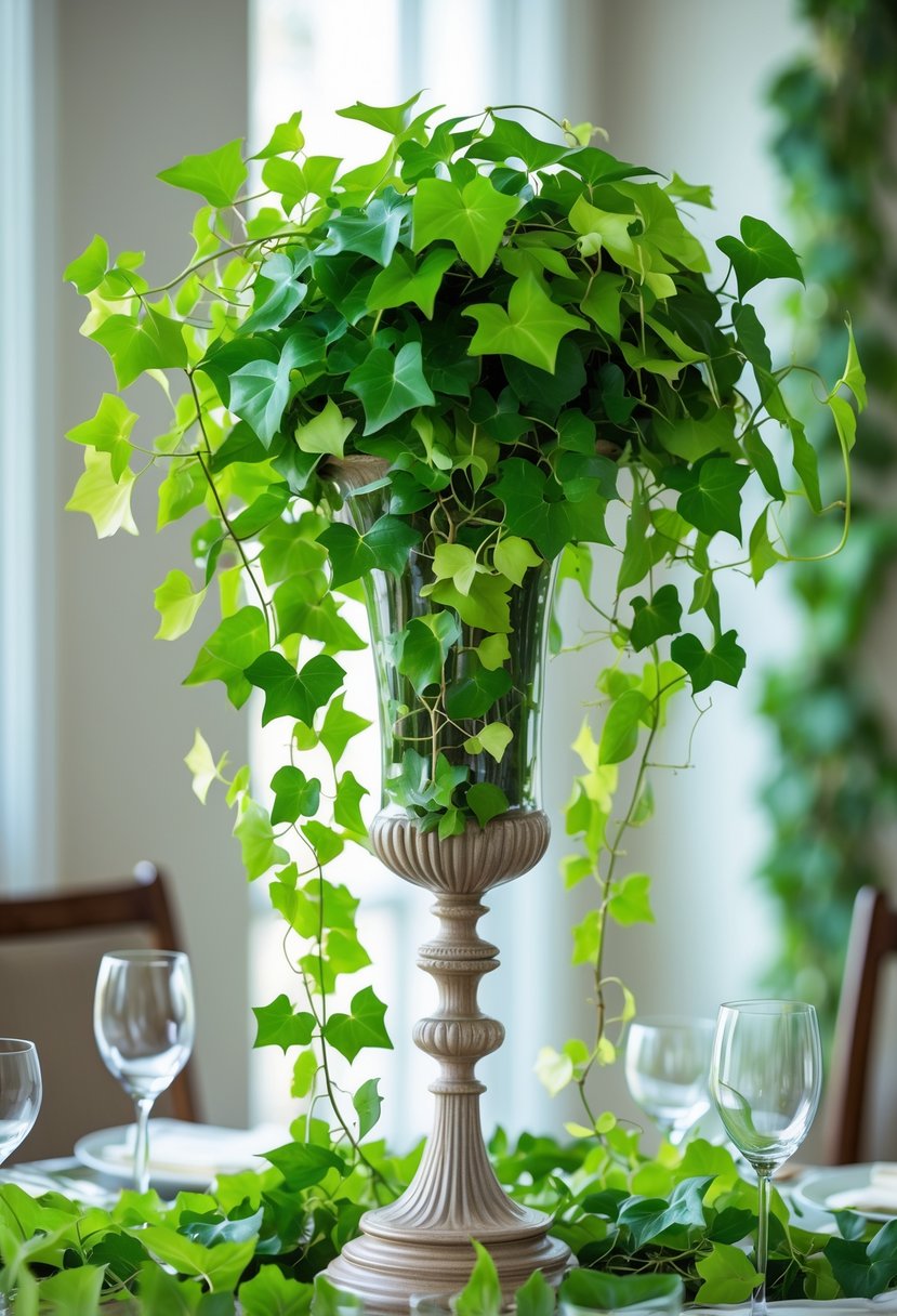 17 Fresh Greenery Table Centerpiece Ideas - WithLoveLive