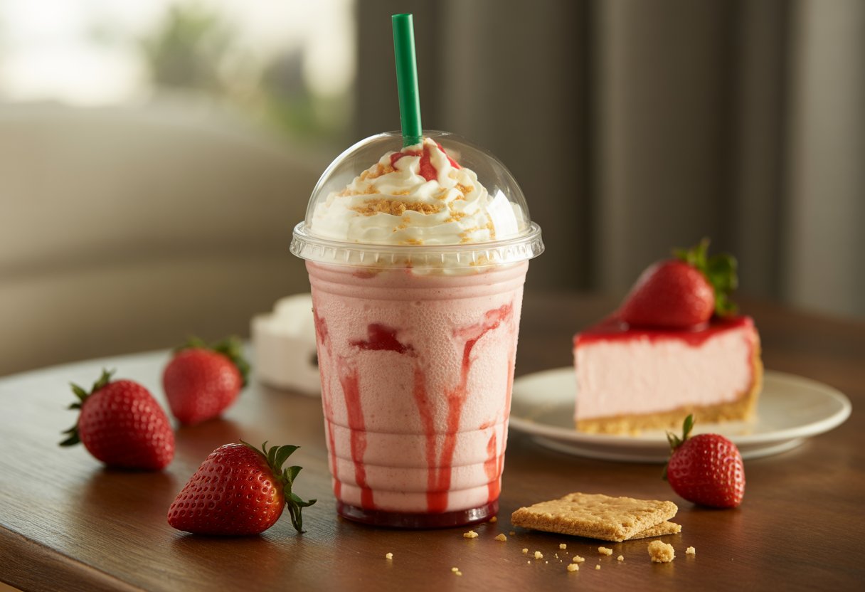 Strawberry Cheesecake Starbucks Drink Recipe: Easy Steps & Ingredients ...