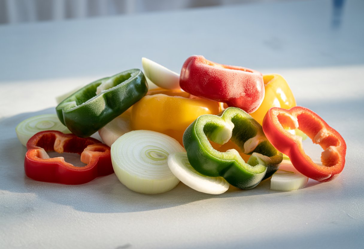 Frozen Peppers and Onions Recipe: Easy, Tasty & Convenient - Drool Recipes