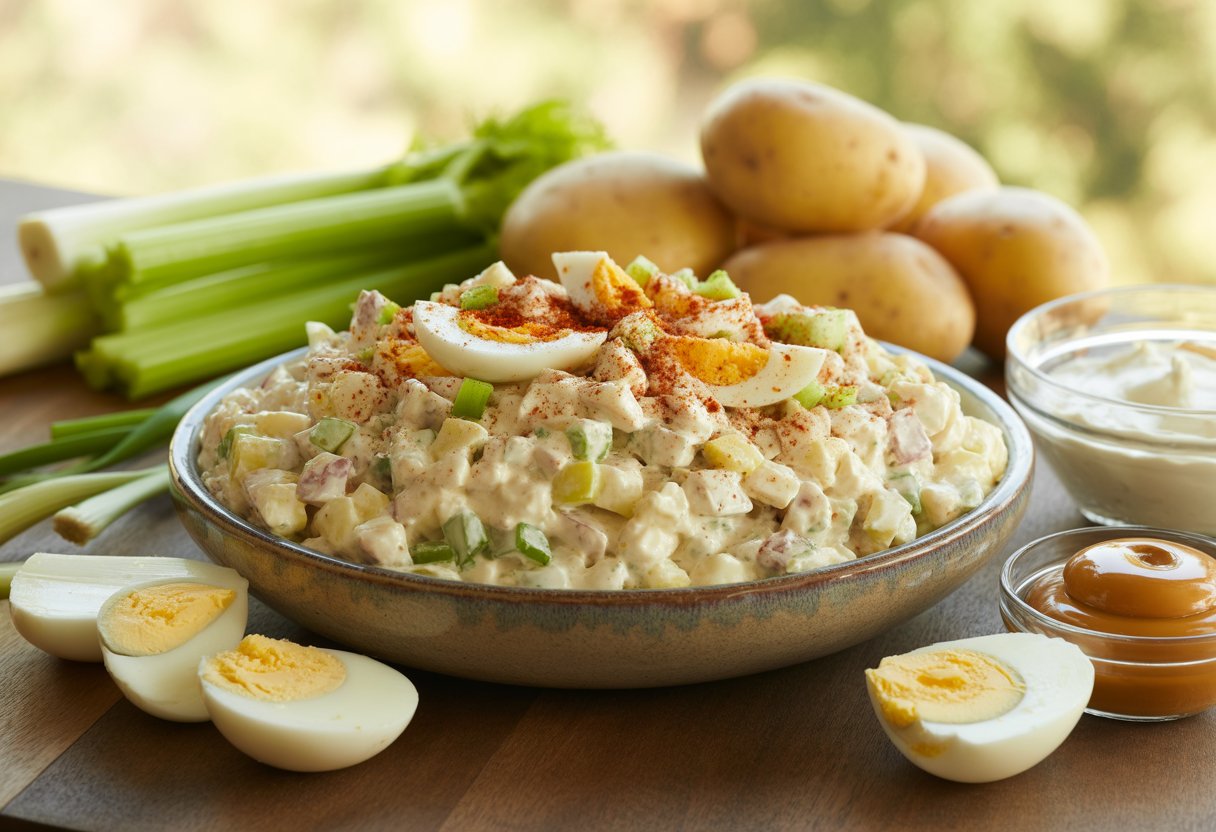 City BBQ Potato Salad Recipe: Homemade Step-By-Step Guide - Drool Recipes