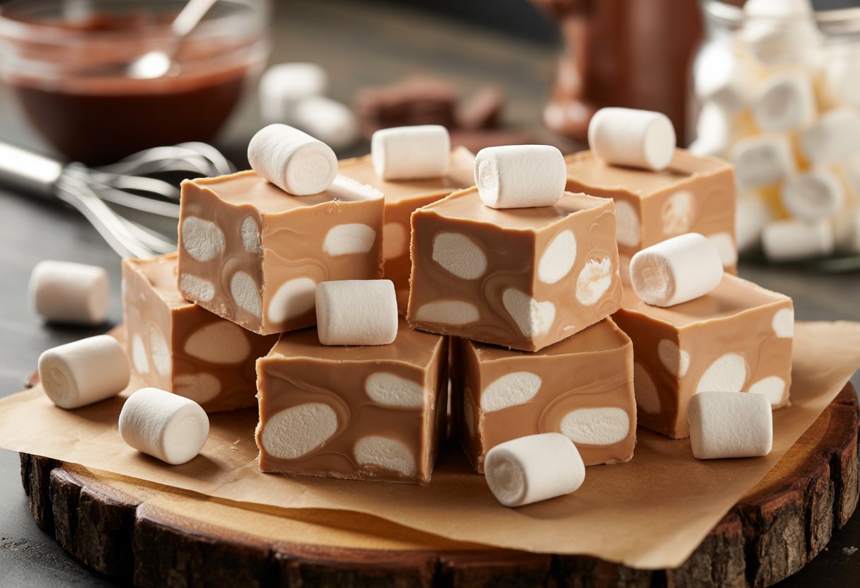 Jet Puffed Marshmallow Fudge Recipe: Easy Homemade Dessert - Drool Recipes