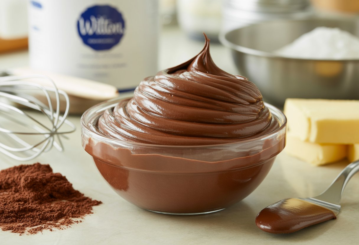 Wilton Chocolate Buttercream Frosting Recipe: Easy & Delicious - Drool ...