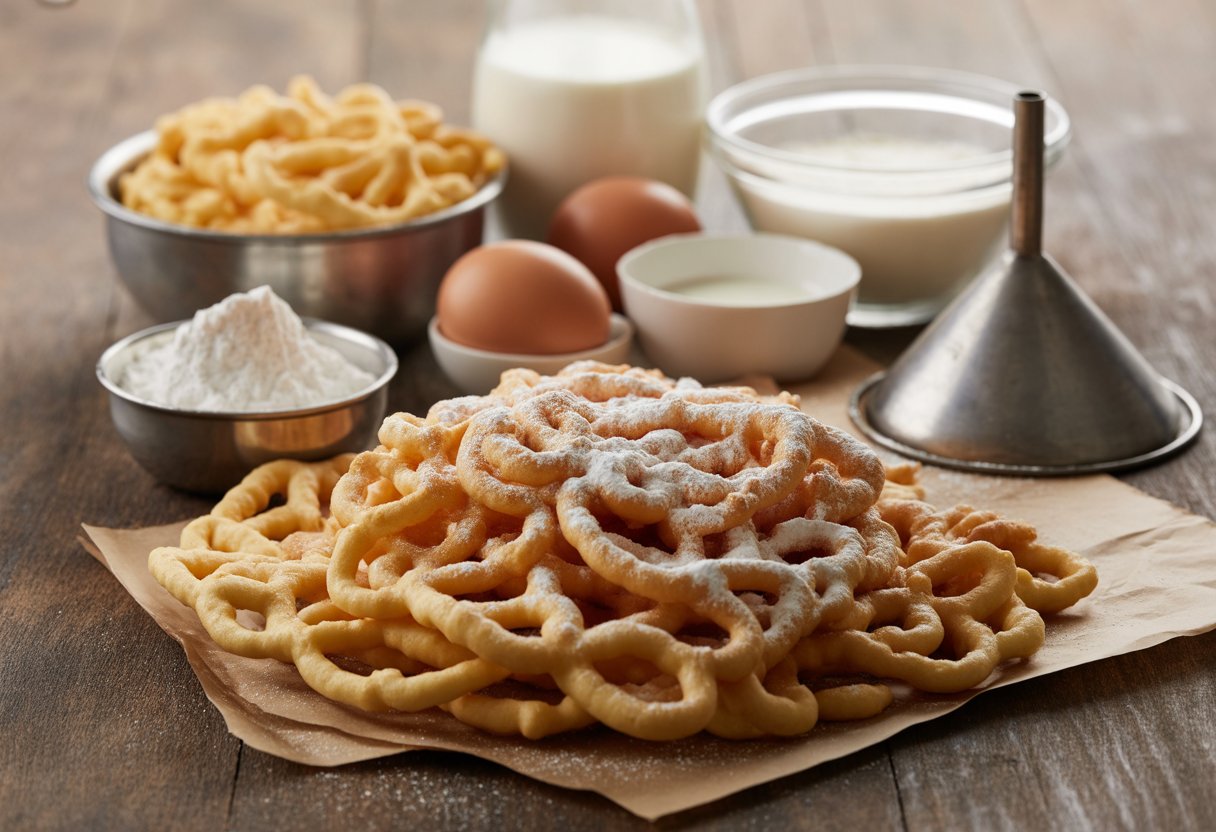 Bisquick Funnel Cake Recipe: Easy Carnival Treat at Home - Drool Recipes