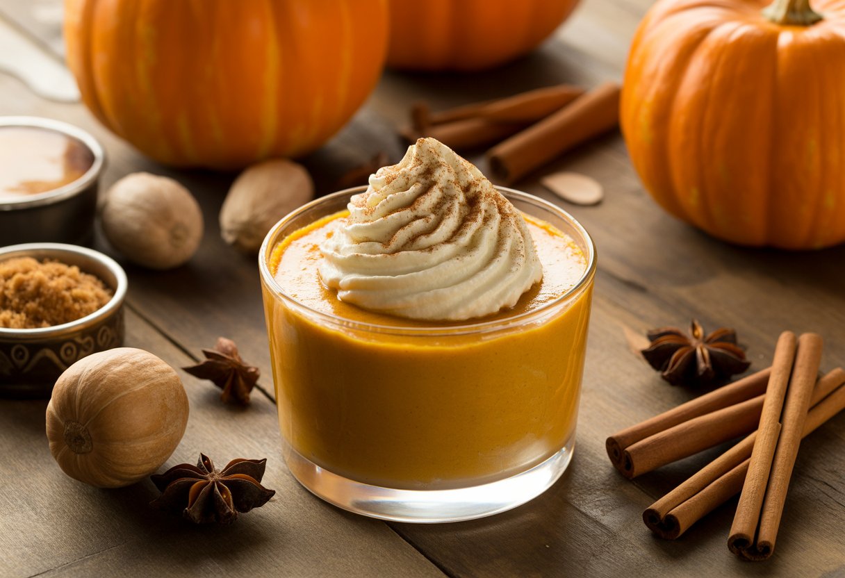 Pumpkin Pie in a Cup Visual Recipe: Easy Step-by-Step Guide - Drool Recipes