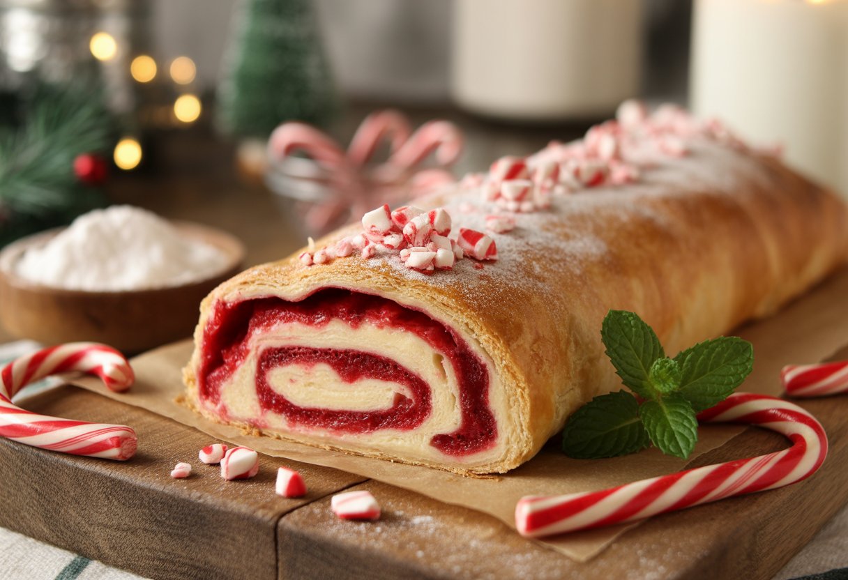 Candy Cane Strudel Recipe: A Friendly Holiday Treat - Drool Recipes
