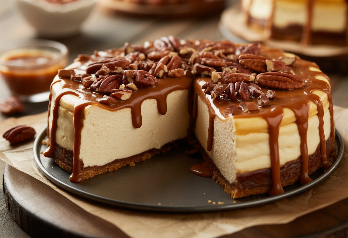 Cheesecake Factory Turtle Cheesecake Recipe: Step-by-Step Guide - Drool ...