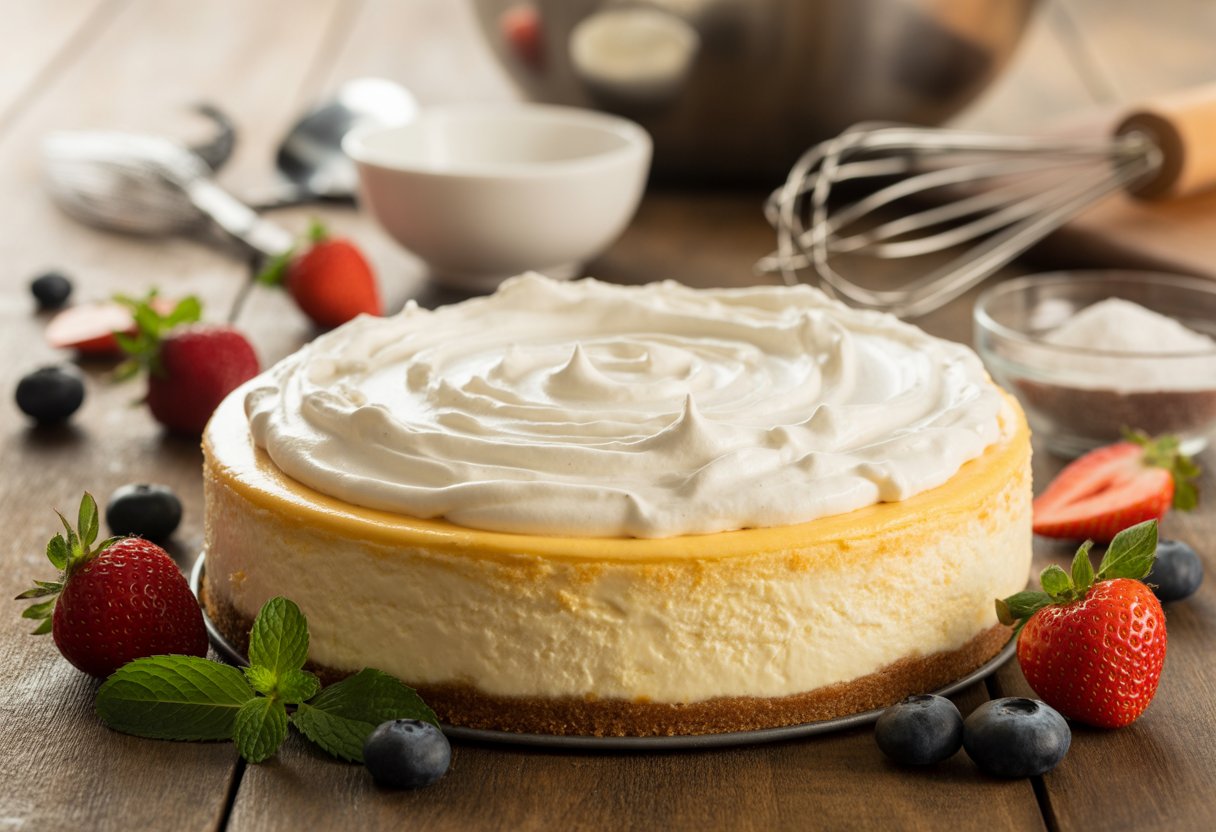 Chantilly Cheesecake Recipe: Easy Steps for a Fluffy Dessert - Drool ...