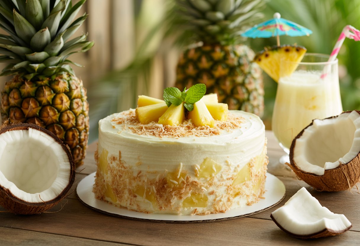 Tommy Bahama Pina Colada Cake Recipe: A Tropical Treat - Drool Recipes