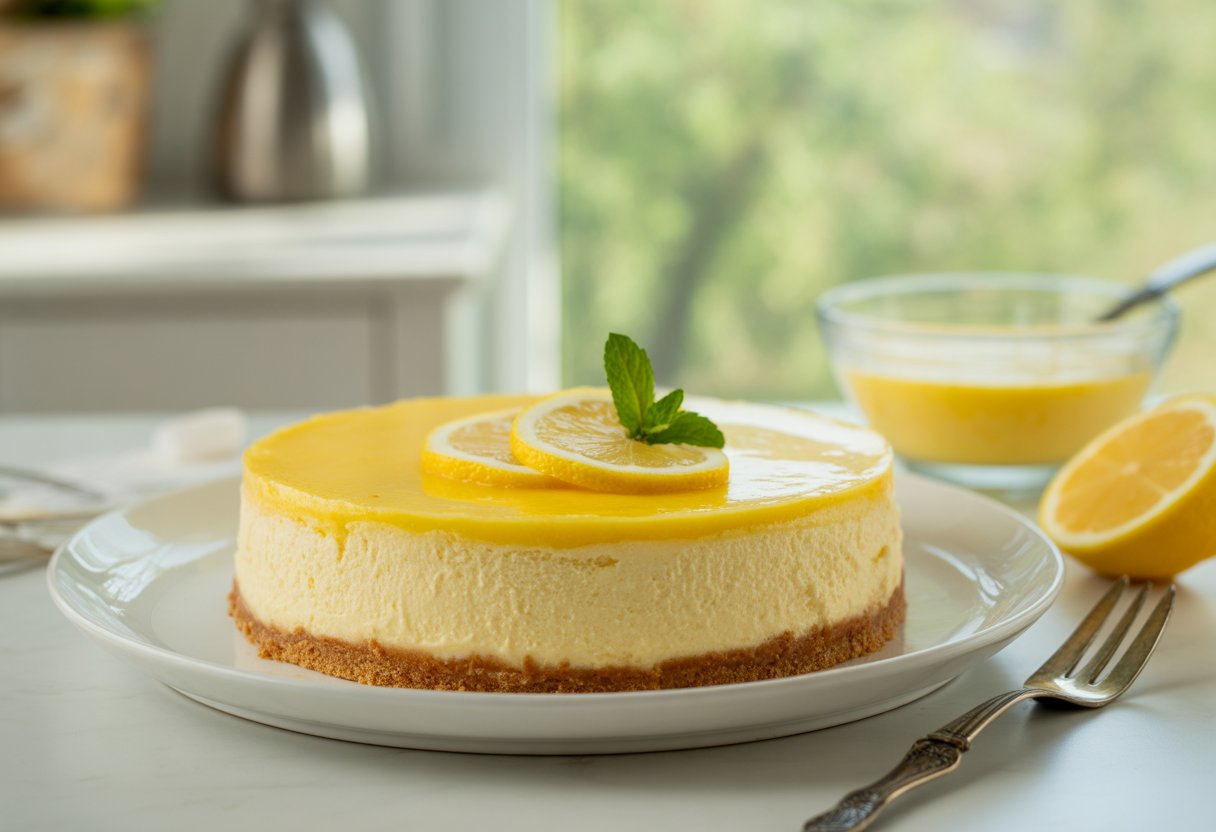 Jello Instant Lemon Pudding Cheesecake Recipe: Easy, Creamy Dessert ...