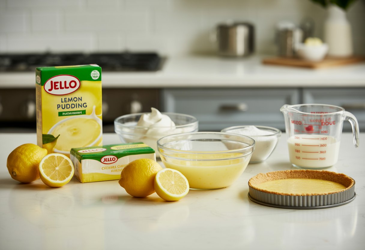 Jello Instant Lemon Pudding Cheesecake Recipe: Easy, Creamy Dessert ...