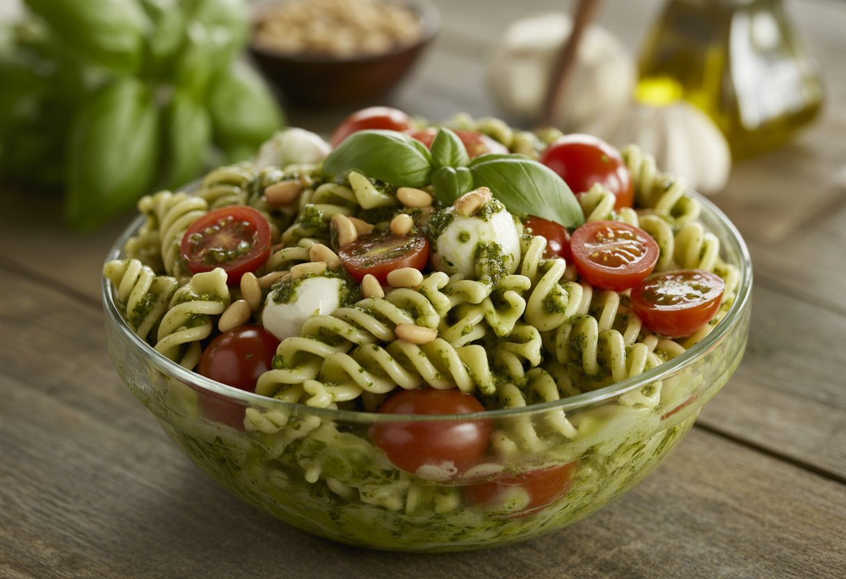 Jimmy John S Pesto Pasta Salad Recipe Easy Delicious Guide Drool