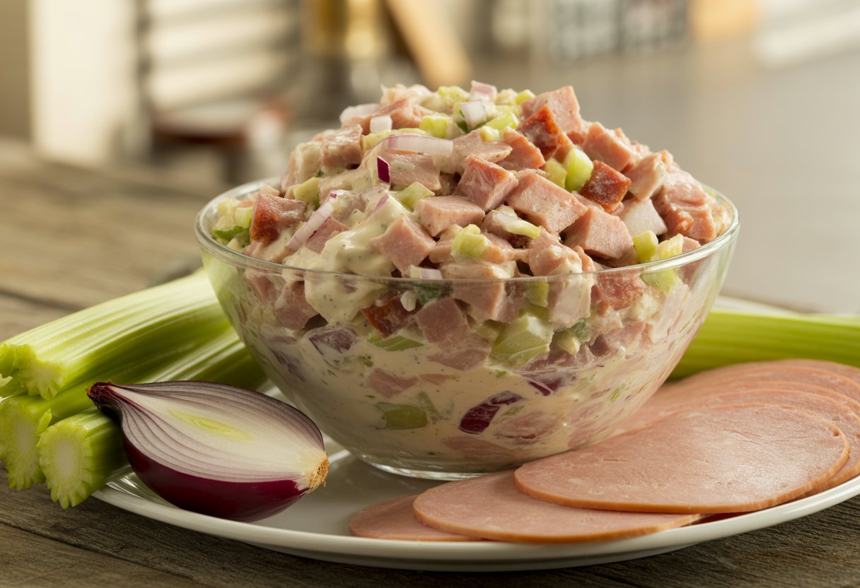 Ham Salad Recipe With Bologna: Easy, Tasty, and Homemade - Drool Recipes