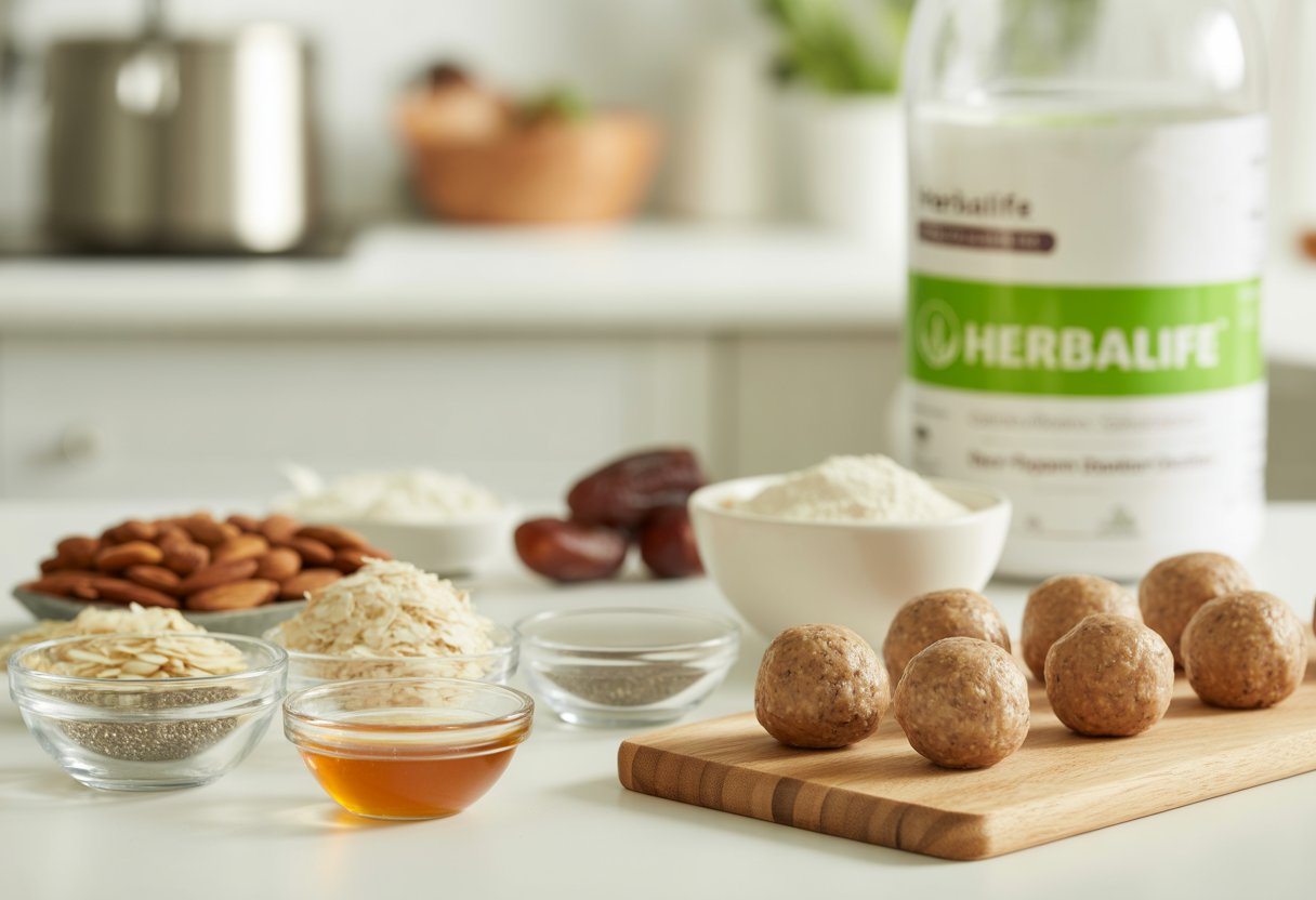 Herbalife Protein Balls Recipe: Easy, Healthy & Delicious Snack - Drool ...