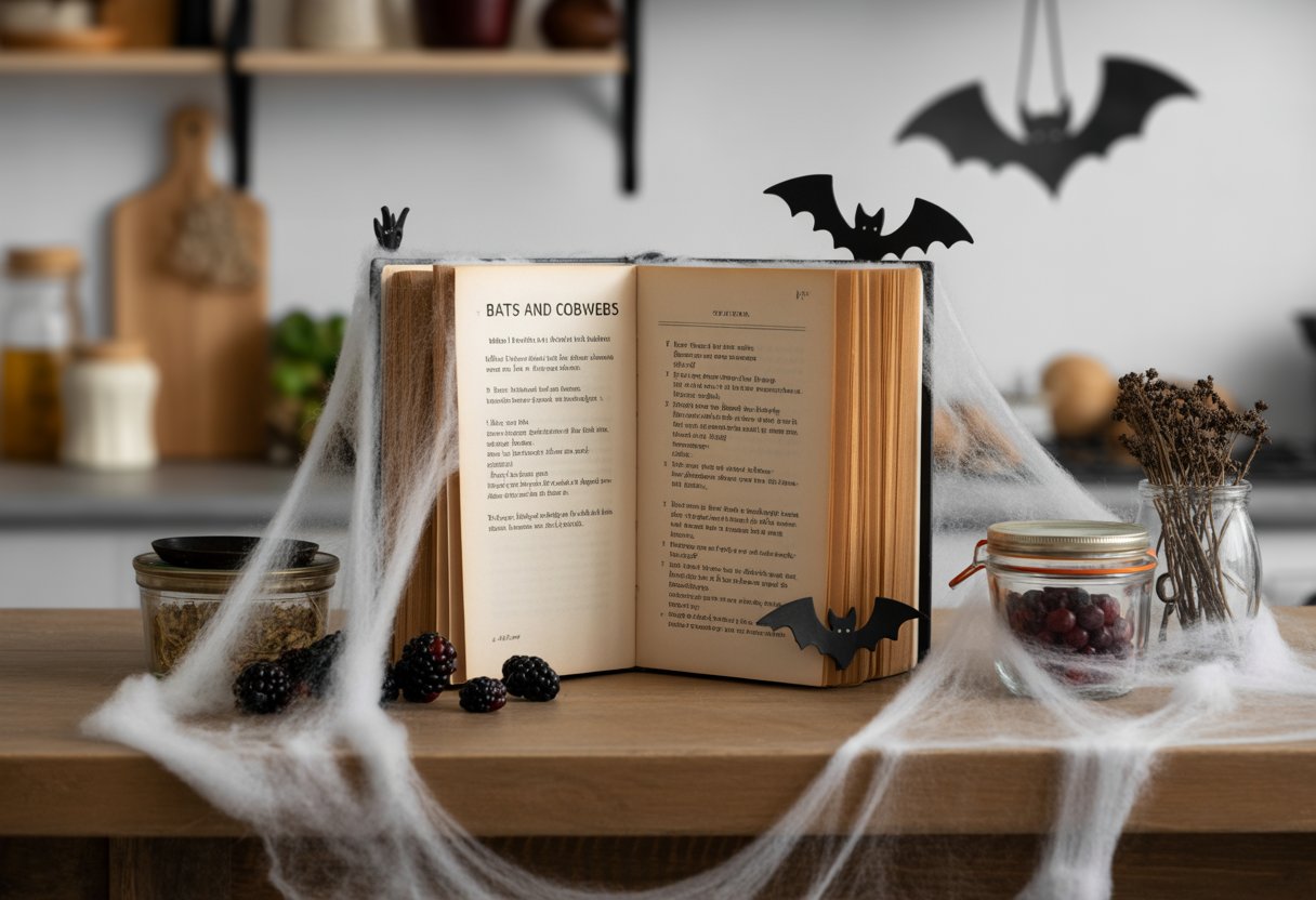Bats and Cobwebs Recipe: Spooky & Fun Halloween Treat - Drool Recipes