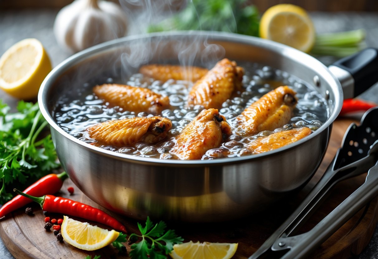 Chicken Wing Boil Recipe: Easy Step-by-Step Instructions - Drool Recipes