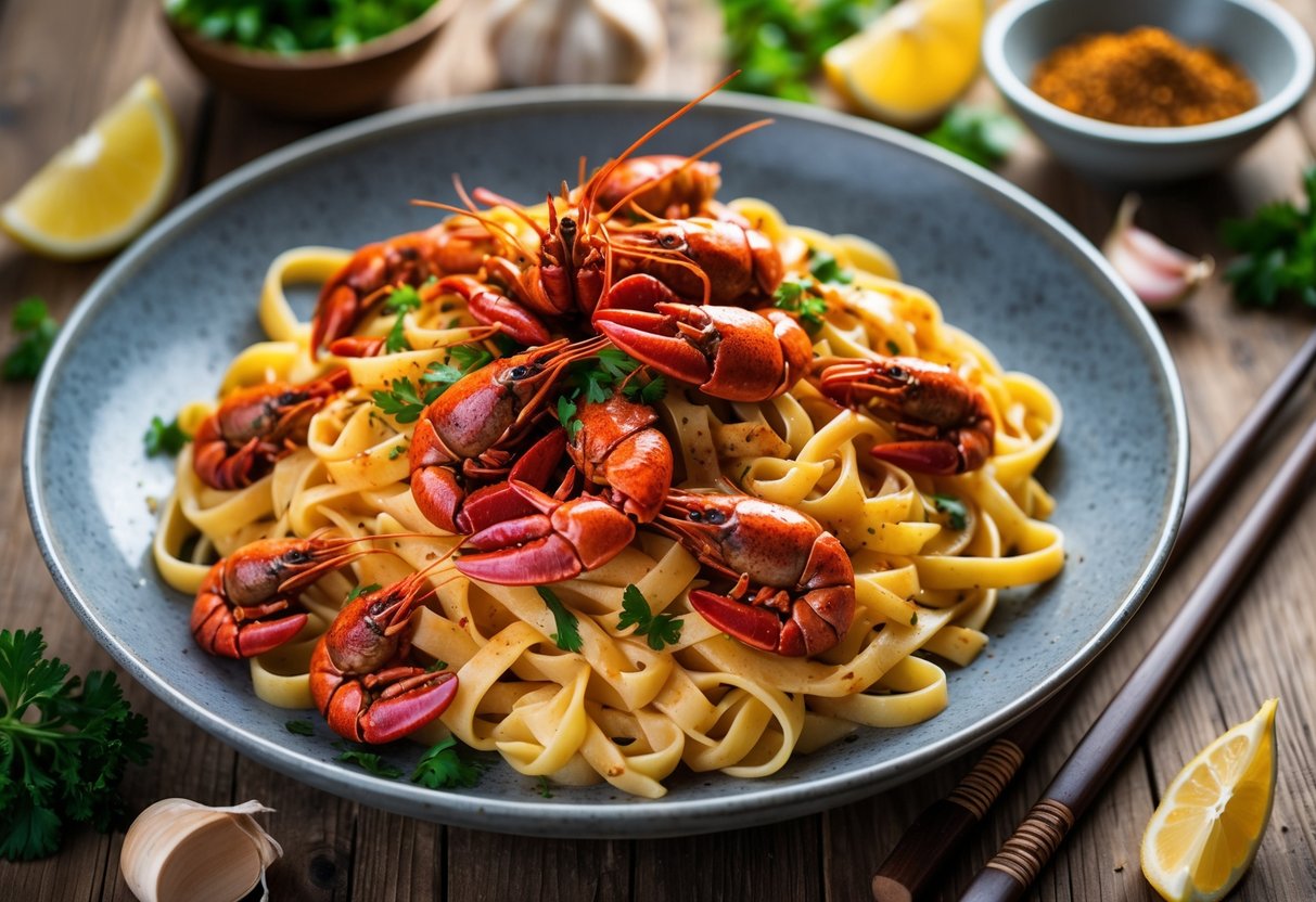Cajun Ninja Crawfish Fettuccine Recipe: Step-By-Step Guide - Drool Recipes