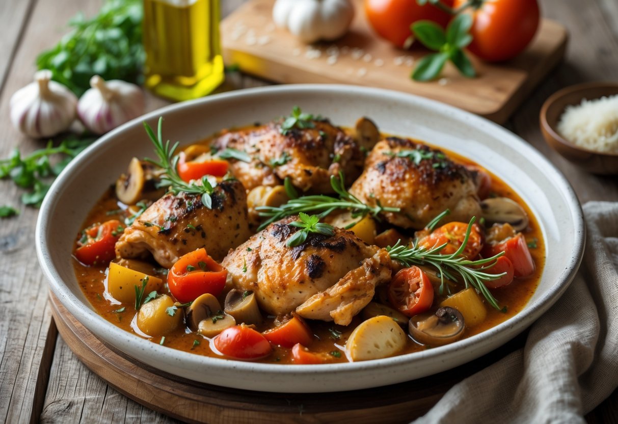 Ina Garten Chicken Cacciatore Recipe: Step-by-Step Cooking Guide ...