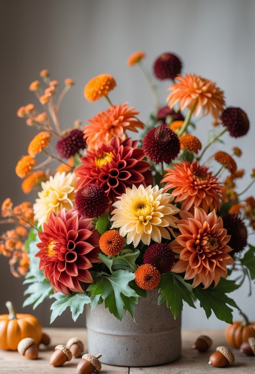 18 Cute Fall Floral Arrangement Ideas You'll Love - WithLoveLive