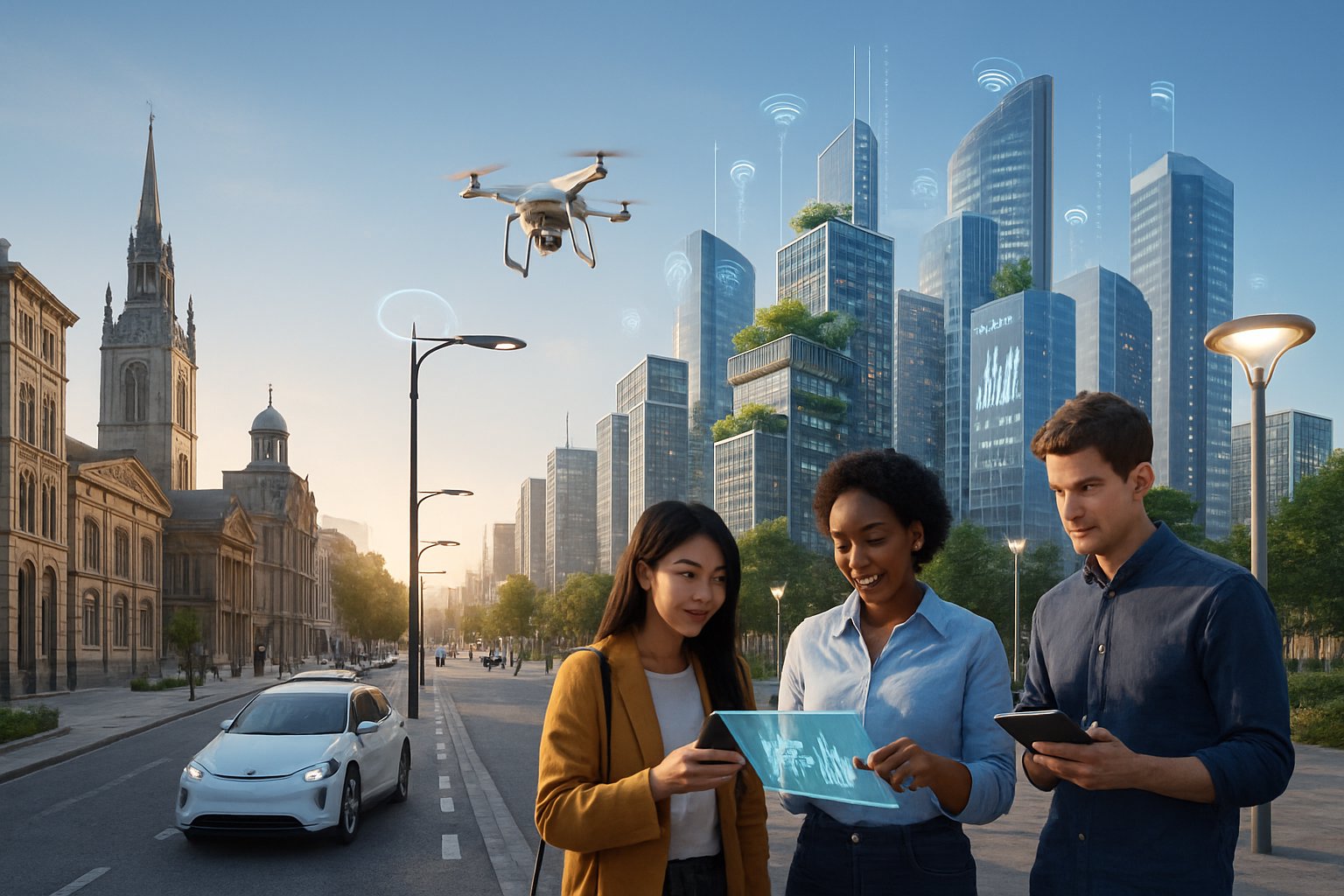 Smart Cities Transforming Urban Infrastructure for the Future - Naqeeb ...