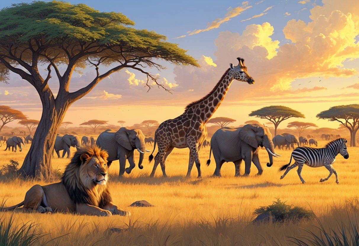 Unique Wildlife of the African Savannah: Iconic Animals & Ecology ...